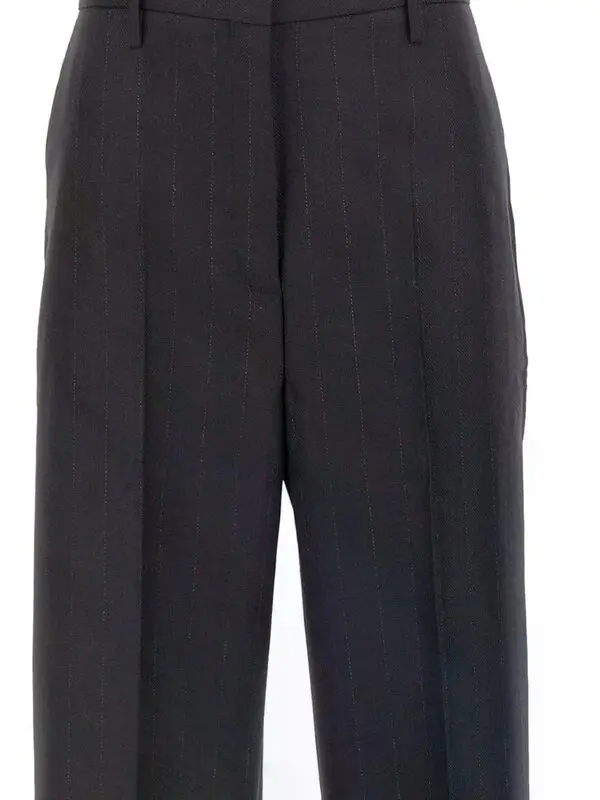 HERSKIND Pinstripe Wool Trousers