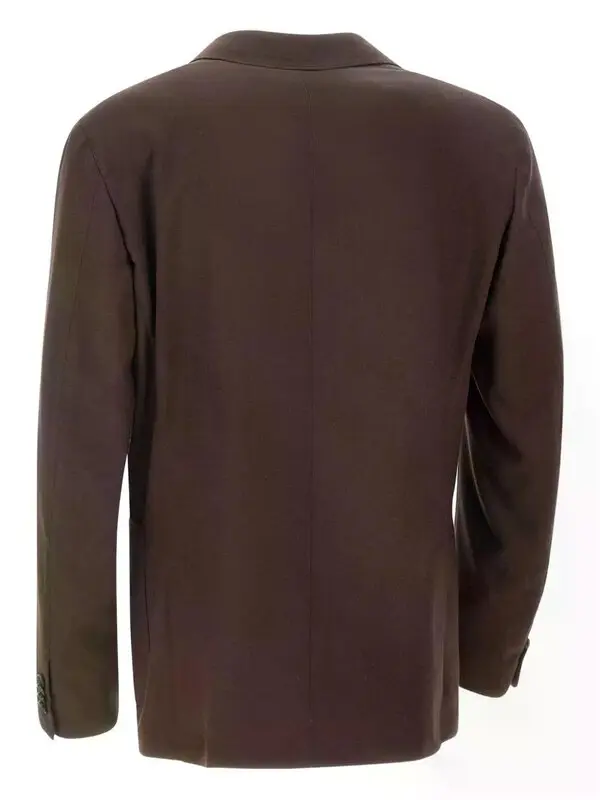 Corneliani Two-button Patch-pocket Blazer - Brown
