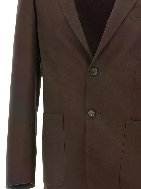 Corneliani Two-button Patch-pocket Blazer - Brown