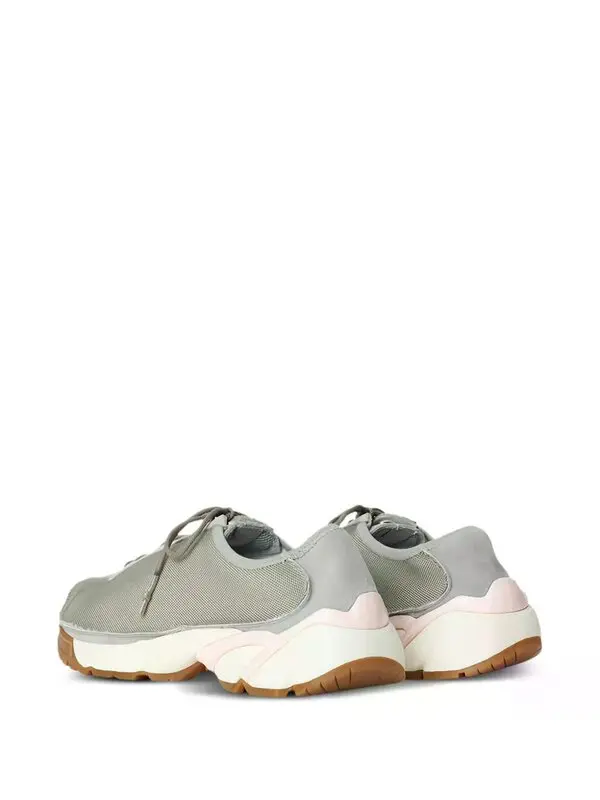 Our Legacy Klove Suede-panel Lace-up Sneakers - Grey