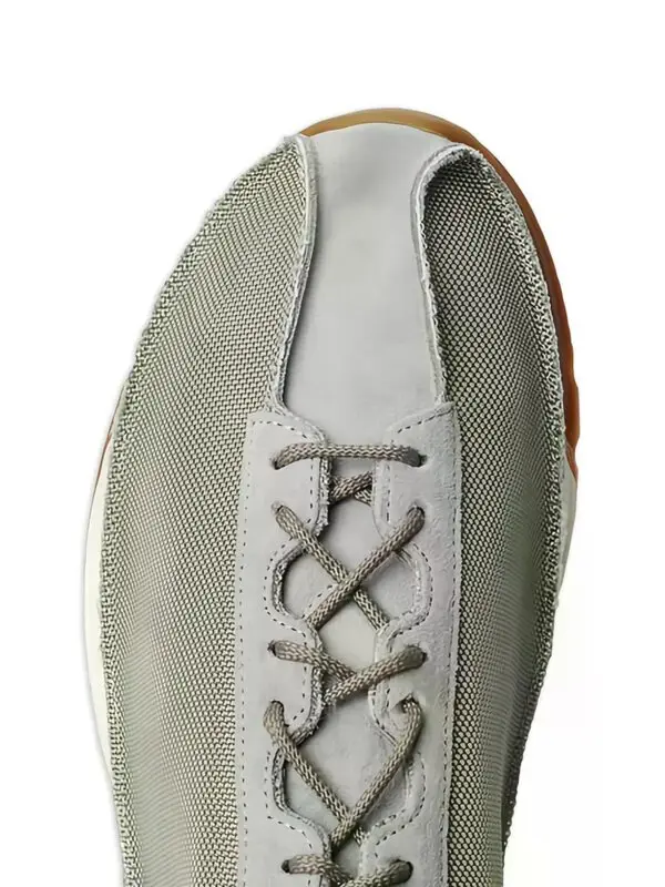 Our Legacy Klove Suede-panel Lace-up Sneakers - Grey
