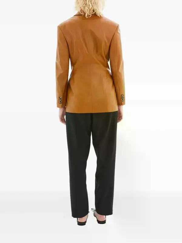 Marni Button-fastening Leather Jacket