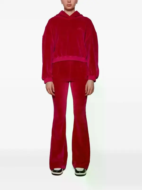 Amiri Velour Flared Pants