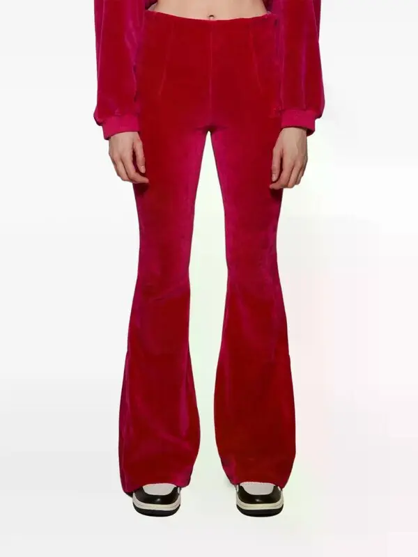 Amiri Velour Flared Pants