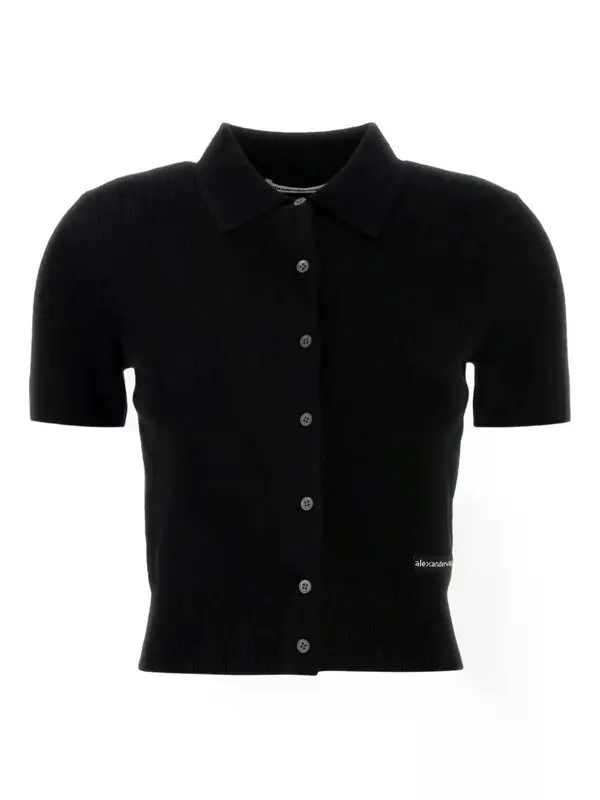Alexander Wang Wool Polo-neck Cardigan
