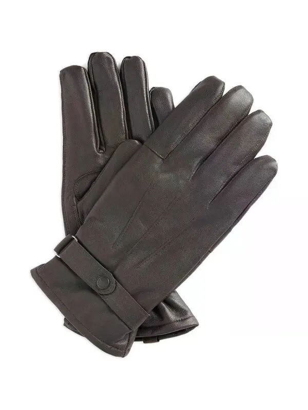 Barbour Leather Gloves - Brown
