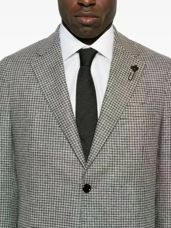 LARDINI Houndstooth Blazer
