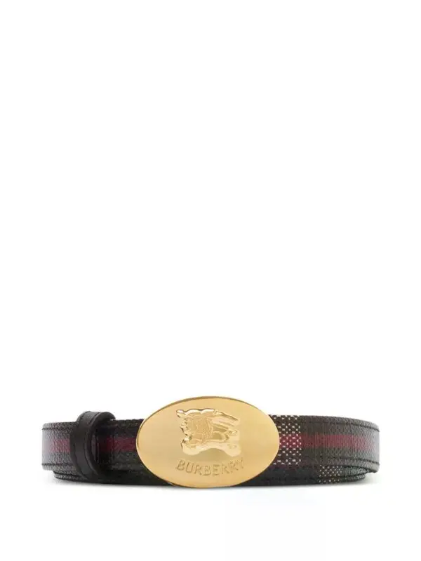 Burberry Reversible Knight-stamp Belt - Brown