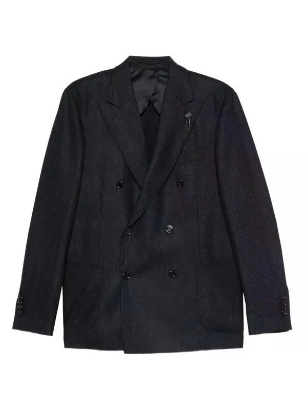 LARDINI Double-breasted Blazer