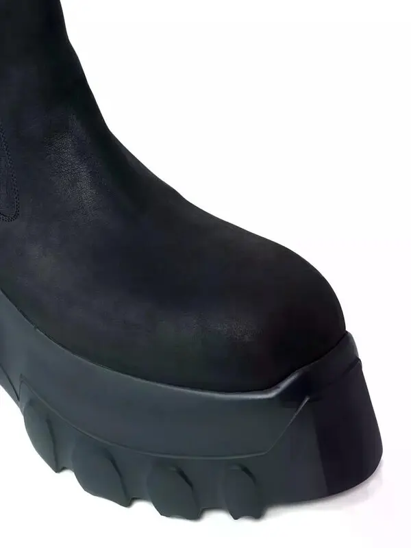 Rick Owens Elasticated Panelled Boots