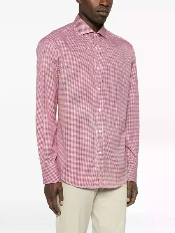Brunello Cucinelli Gingham Shirt