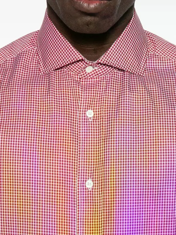 Brunello Cucinelli Gingham Shirt