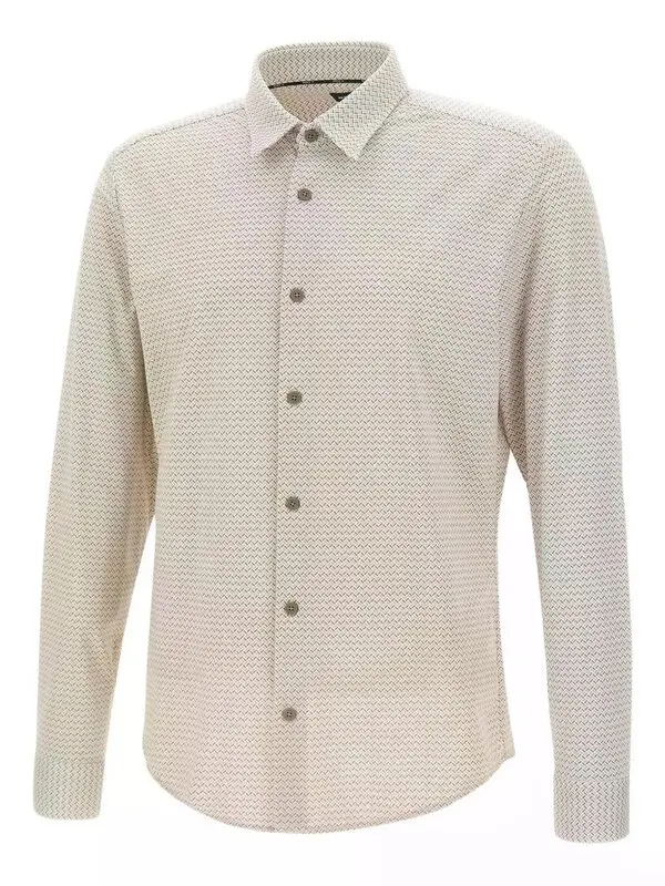 BOSS Long-sleeve Shirt - Neutrals