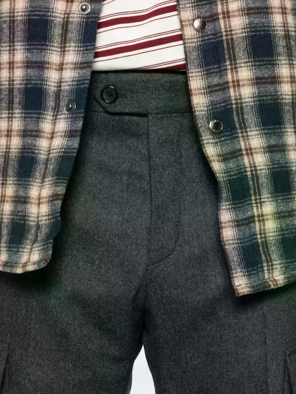 Incotex Cargo-pocket Trousers - Grey