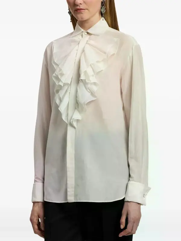 Ralph Lauren Ruffled-collar Shirt