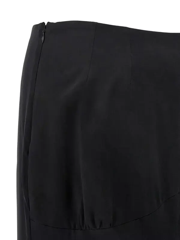 ARMARIUM Satin Asymmetrical Skirt