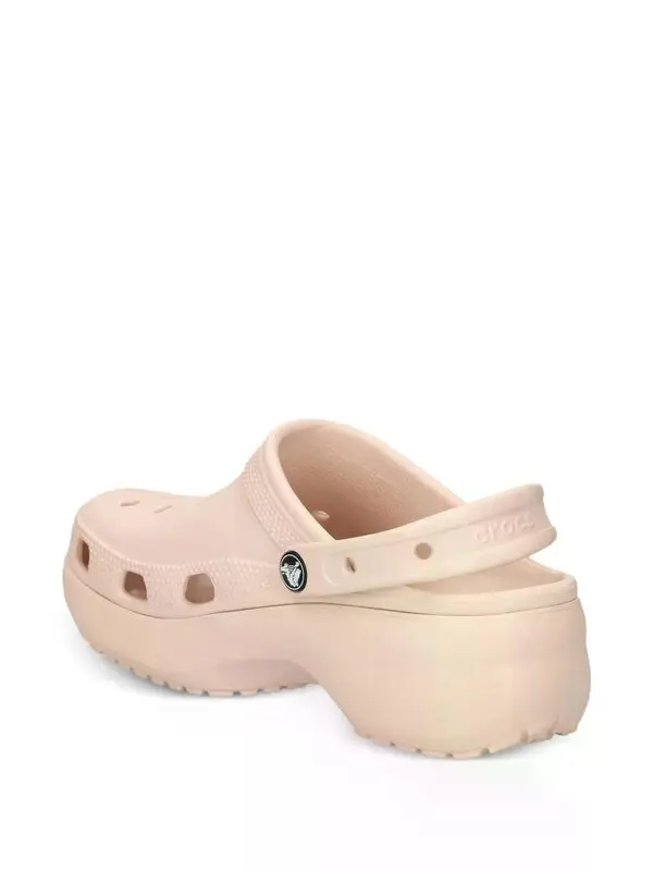 CROCS Platform Heel Slides