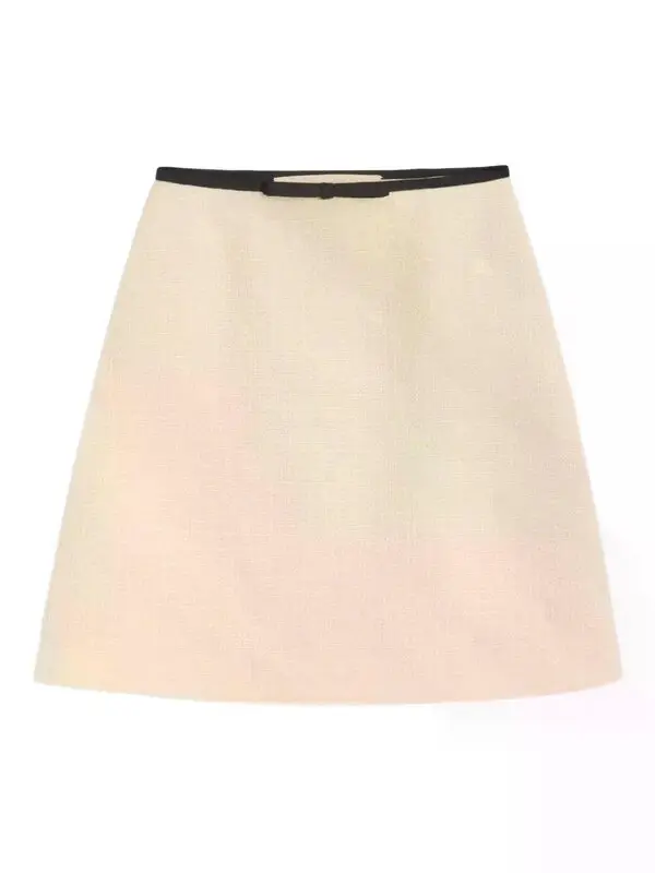 Valentino Garavani Short Skirt - Neutrals