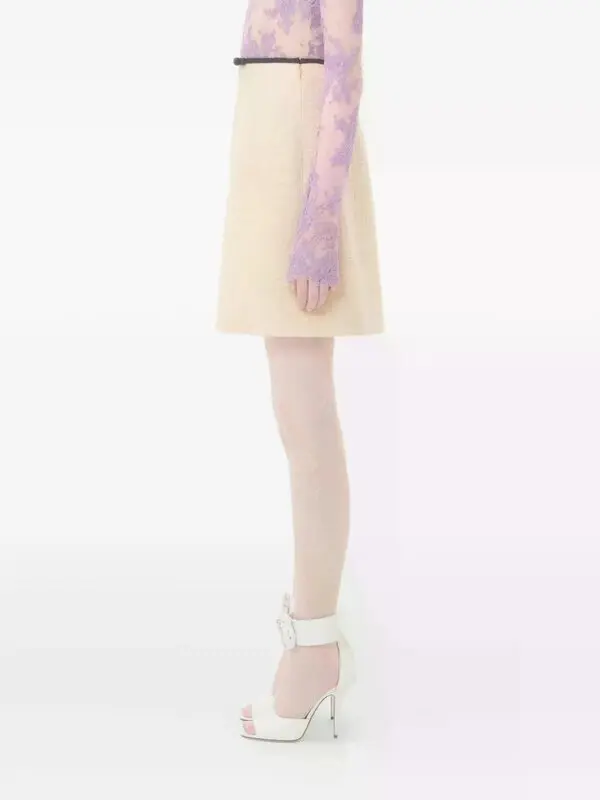 Valentino Garavani Short Skirt - Neutrals