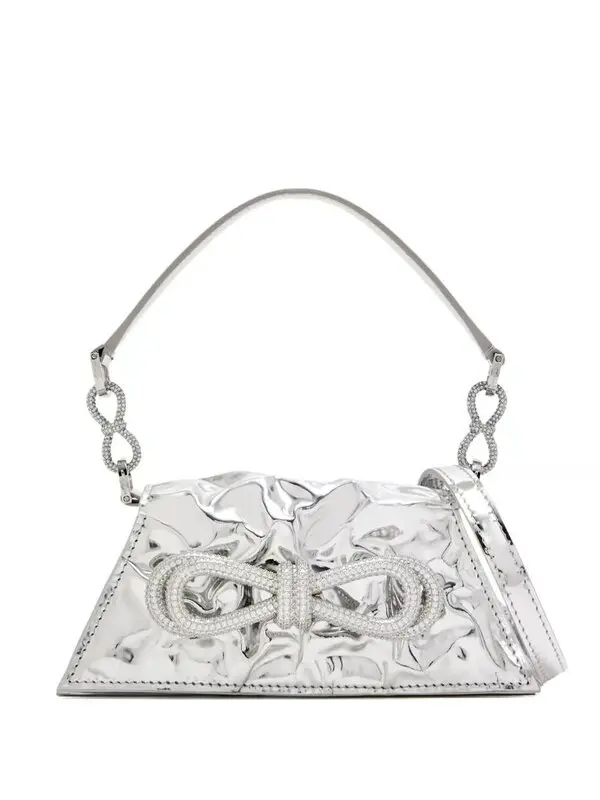 Mach & Mach Small Double Bow Samantha Tote Bag