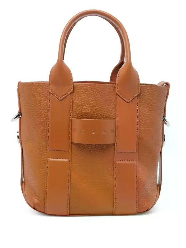 Hogan Script Leather Tote