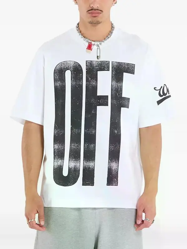 Off-White Big Off Diag Skate T-shirt - White