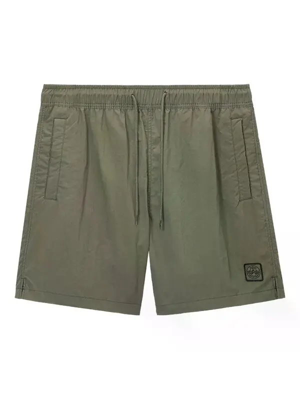 Alpha Industries Logo-patch Shorts