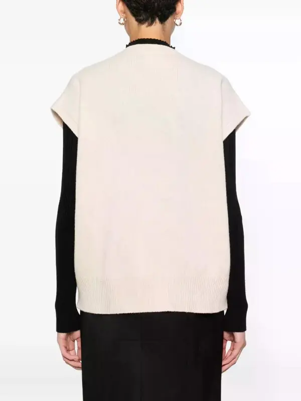 Marella Sleeveless V-neck Vest