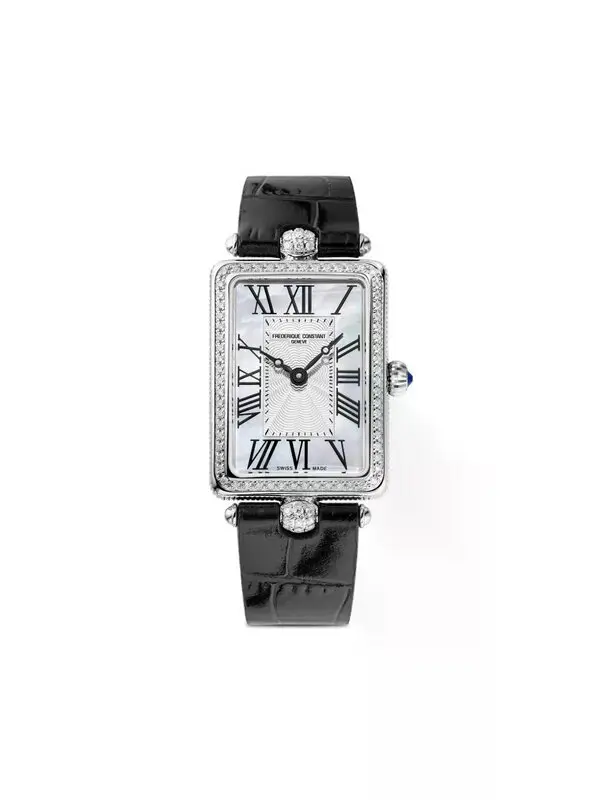 FREDERIQUE CONSTANT Classics Art Déco Carrée 28mm - Silver
