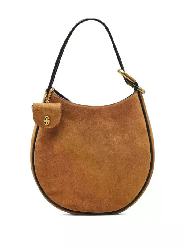 Marc Jacobs Large Dual Suede Shoulder Bag - Brown