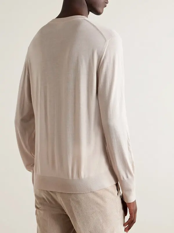 Eleventy Slim-fit Wool Sweater