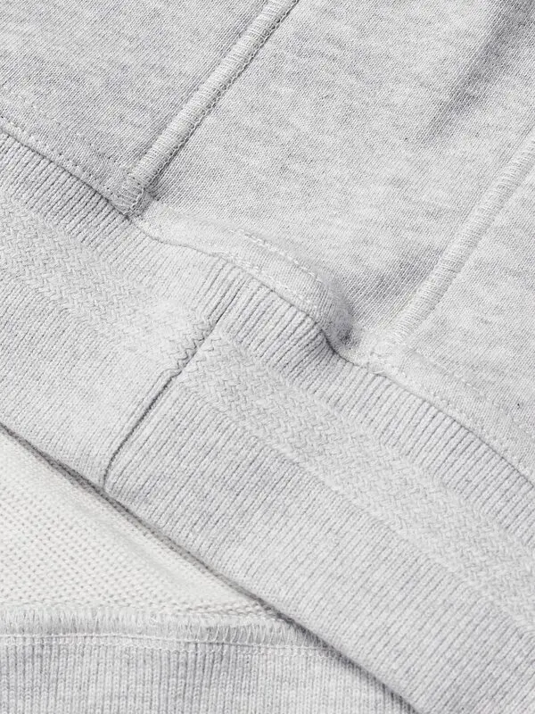 Mr P. Cotton-jersey Sweatshirt - Gray