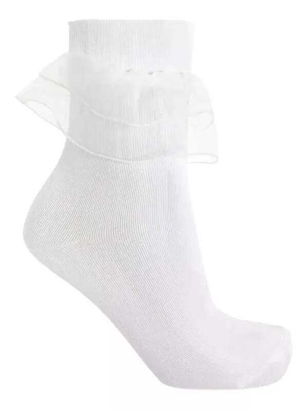 Noir Kei Ninomiya Ruffled Ankle Socks