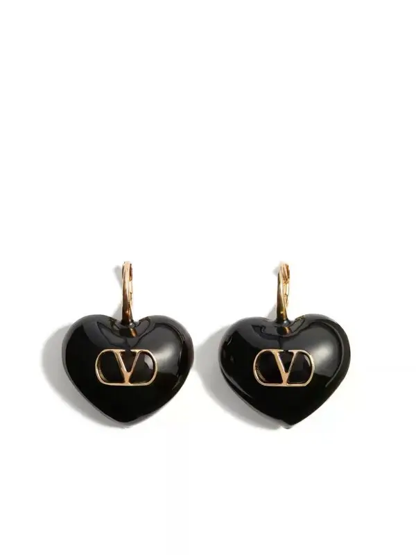 Valentino Garavani Coeur Royal Earrings - Gold