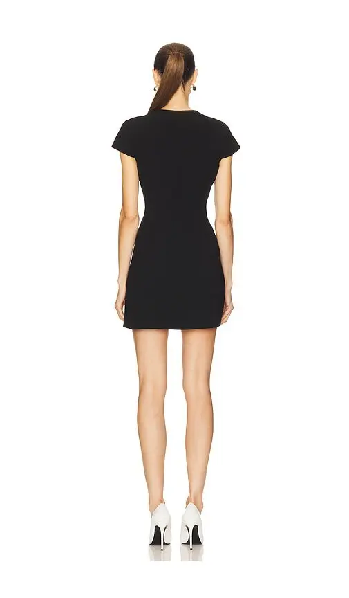 Theory Tailor Zip Mini Dress