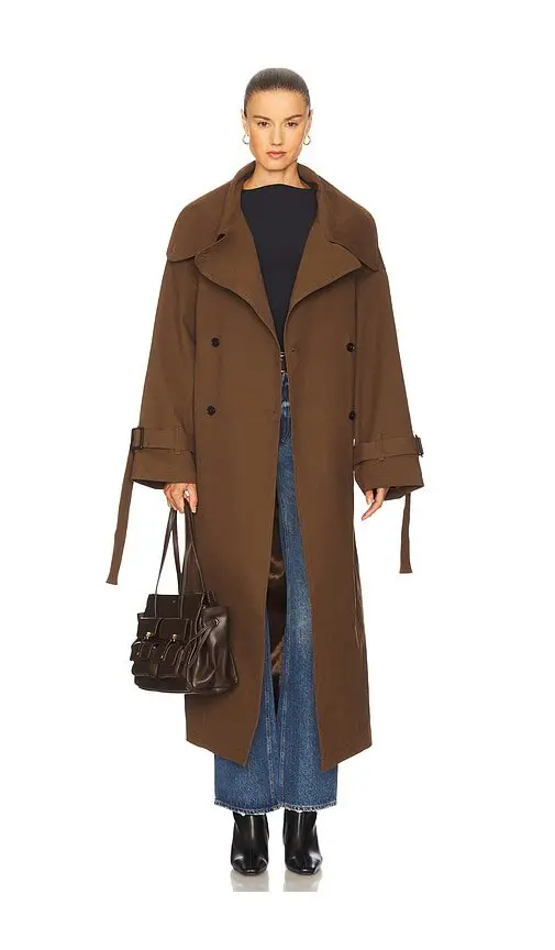 LAMARQUE X Revolve Josephine Coat - Brown