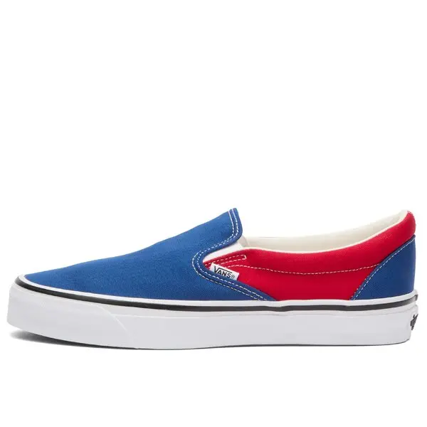 VANS X Engineered Garments Classic Slip-on 98 Sneaker - Red/navy