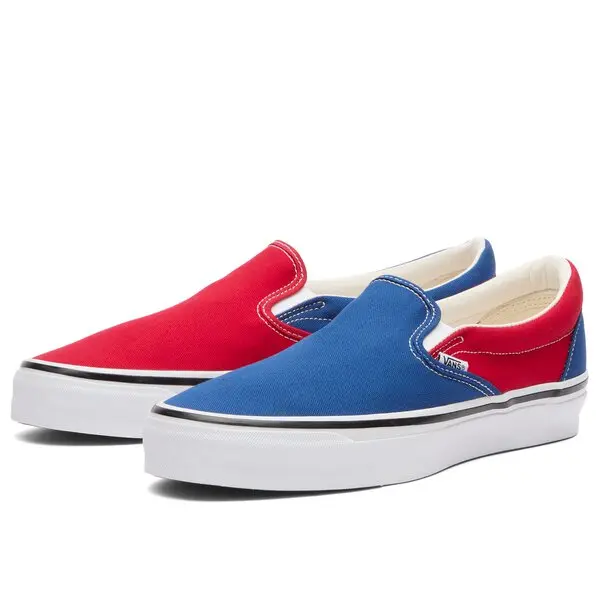 VANS X Engineered Garments Classic Slip-on 98 Sneaker - Red/navy