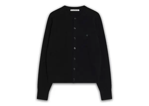 Acne Studios Fitted Yak Wool Cardigan