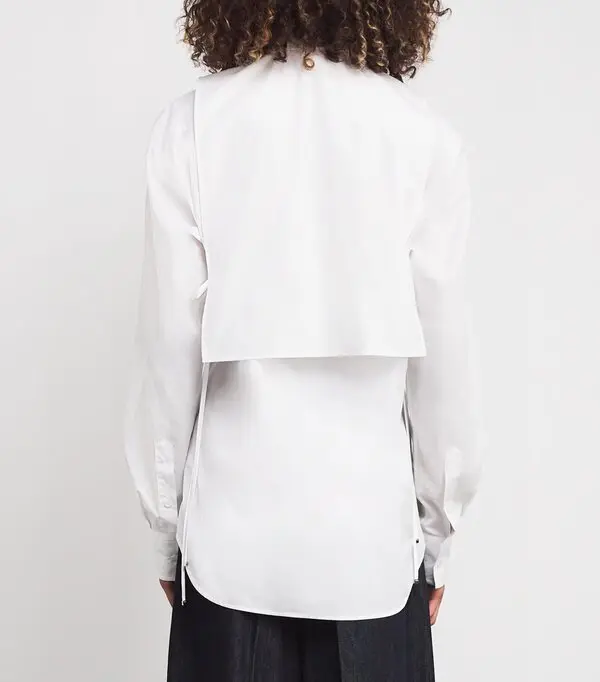 Max Mara Cotton Poplin Shirt Front