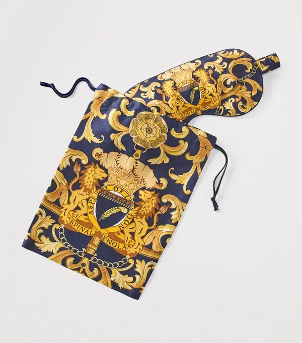 ASPINAL OF LONDON Silk Printed Eye Mask