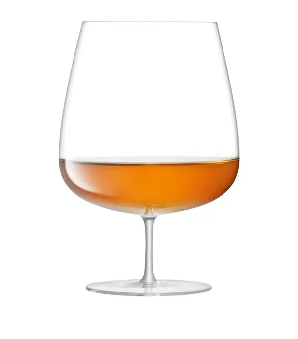 LSA INTERNATIONAL Set Of 2 Bar Culture Cognac Balloon Glasses - Clear