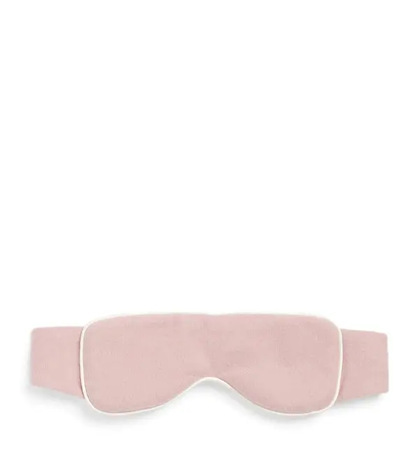 DANIEL HANSON Cashmere-silk Eye Mask - Pink