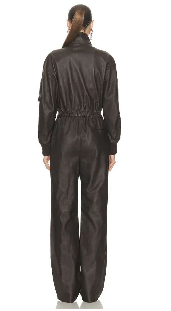 Ralph Lauren Vaughn Jumpsuit - Chocolate Brown