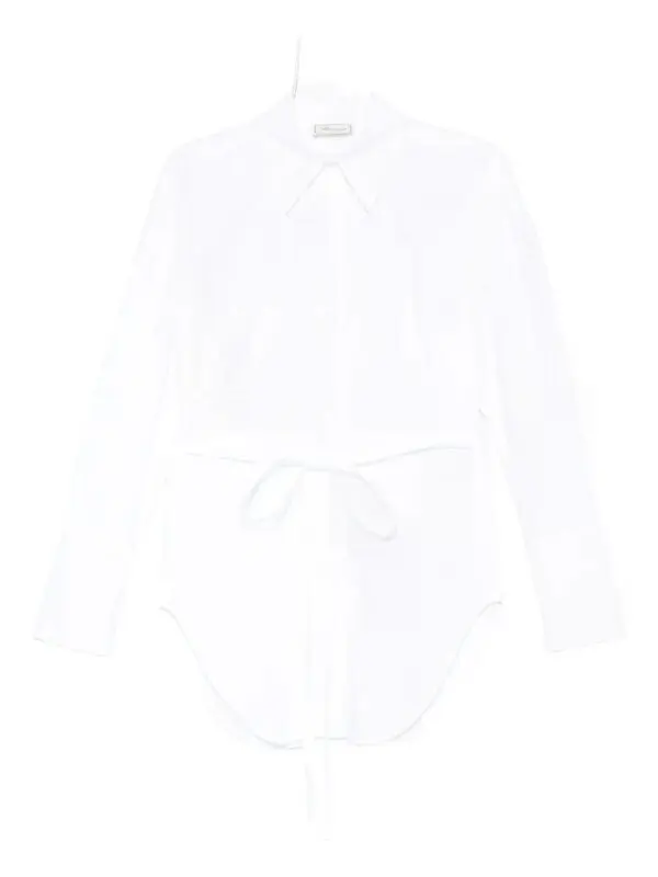 Blumarine Cotton Shirt - White