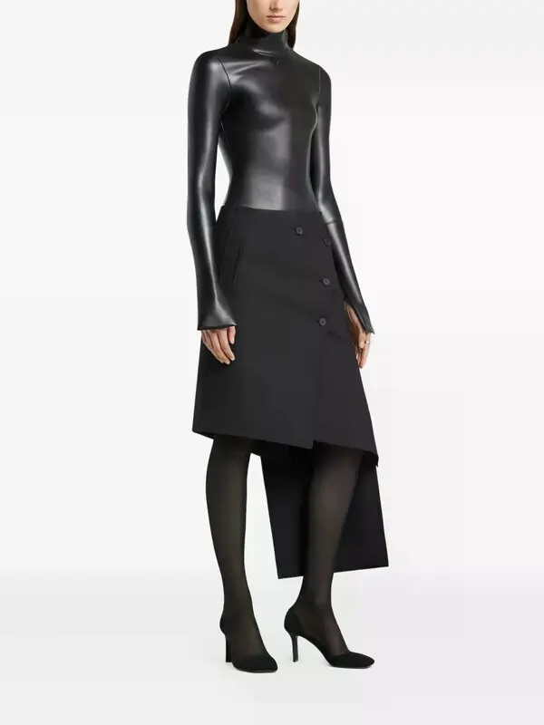 COURREGES Mock-neck Bodysuit