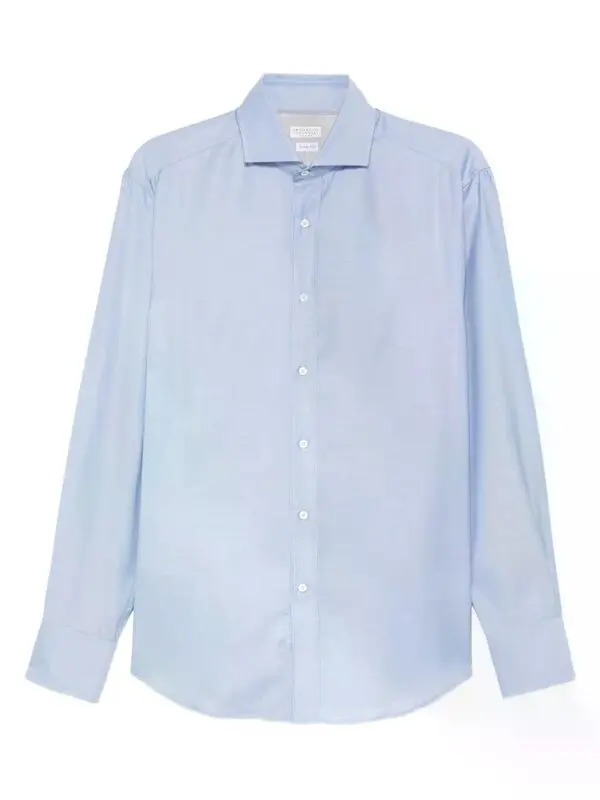 Brunello Cucinelli Button-down Long-sleeve Shirt
