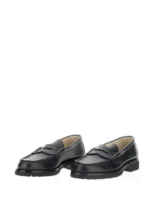 COMMON PROJECTS Penny Leather Loafers - Black