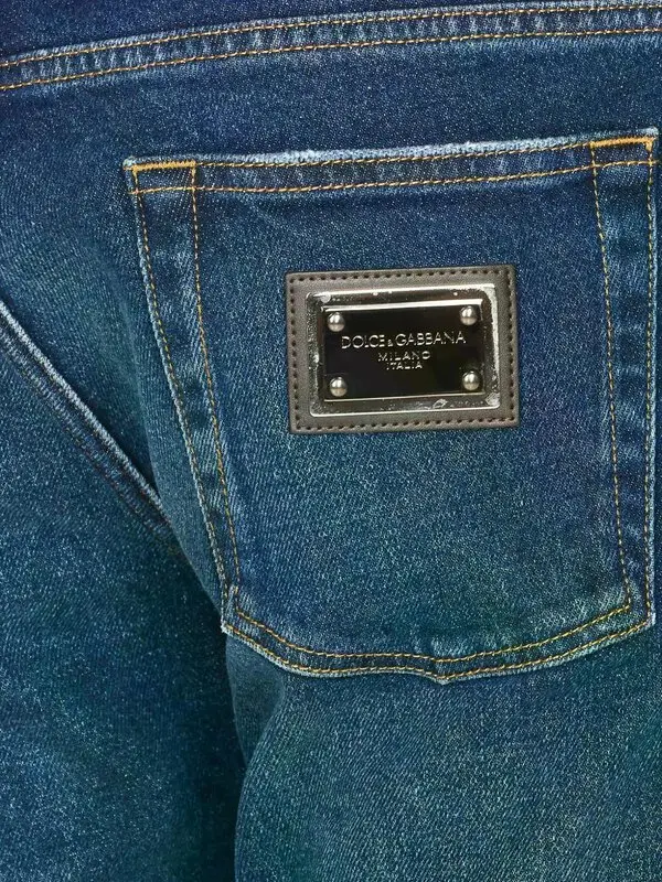 Dolce & Gabbana Five-pocket Slim-fit Jeans