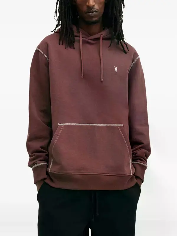 ALLSAINTS Amir Contrast-stitch Hoodie